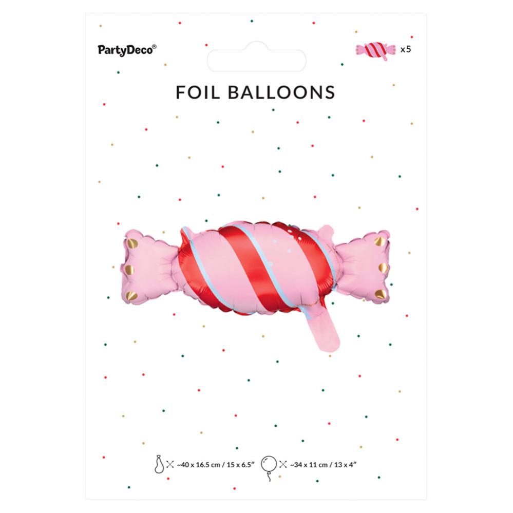 Slik Folieballon Pink - Partyhallen.dk