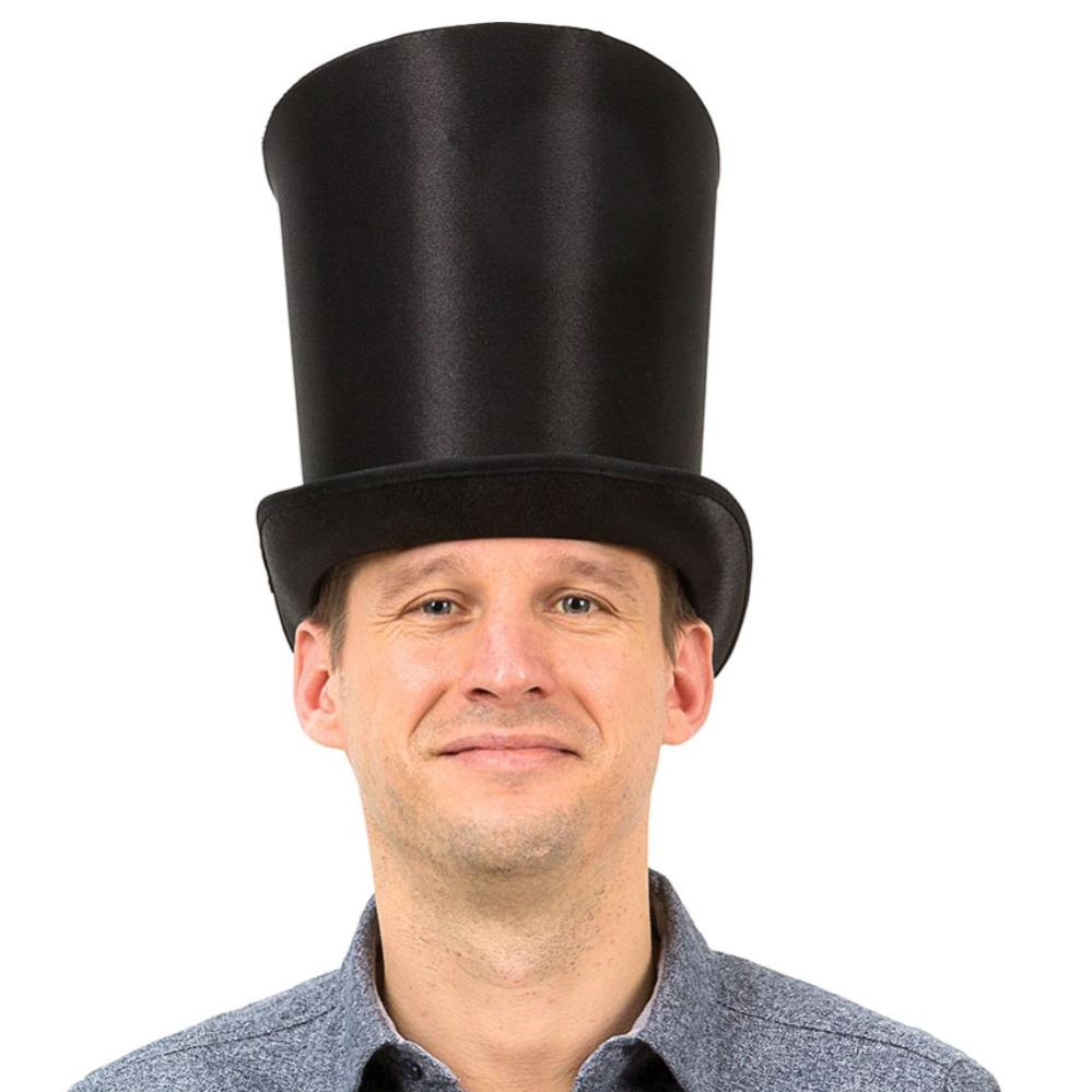 Høj Hat Sort - Partyhallen.dk