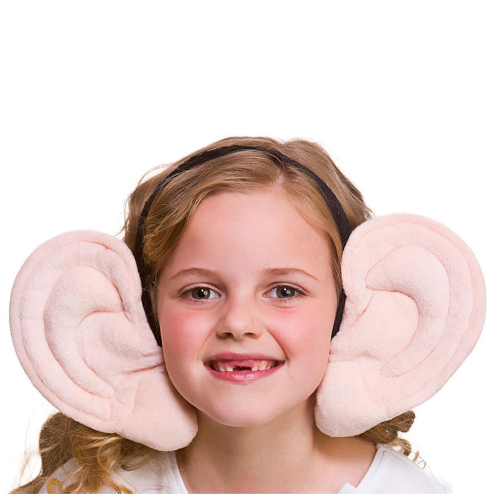 Kæmpestor Ører på Hårbøjle - Partyhallen.dk