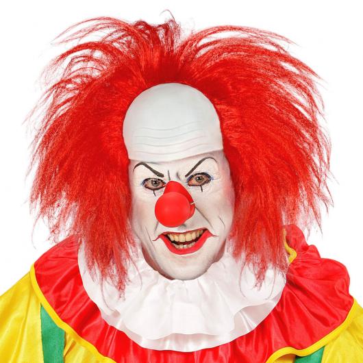 Klovneparyk Rød med Stor Pande - Partyhallen.dk