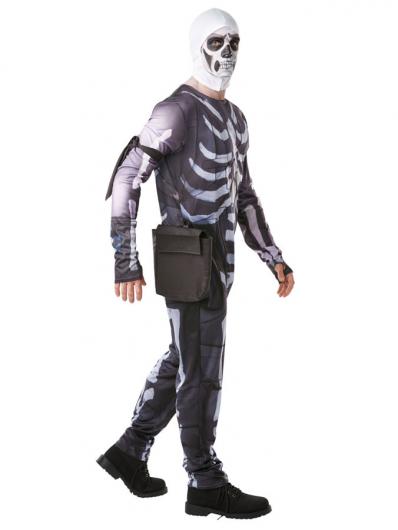 Fortnite Skull Trooper Kostume - Partyhallen.dk