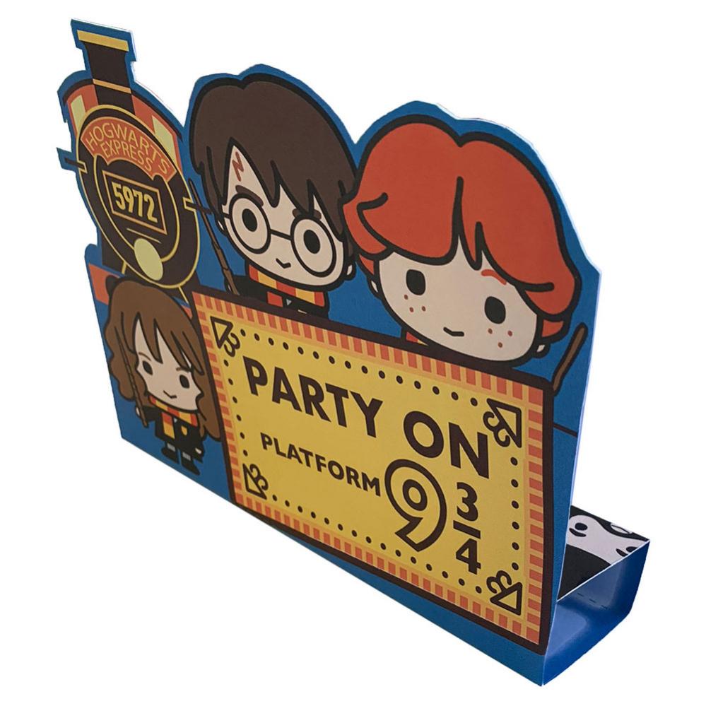 Harry Potter Fest Invitationskort - Partyhallen.dk