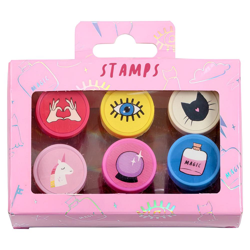 Stempler 6-pak - Partyhallen.dk