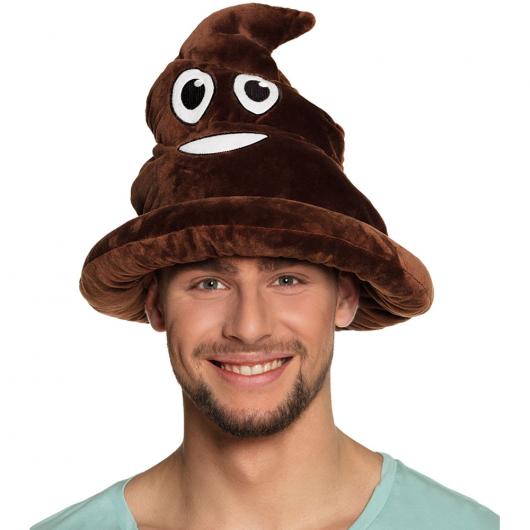 Emoji Poop Hat - Partyhallen.dk